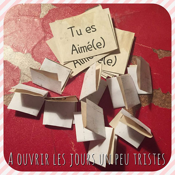 DIY pour fabriquer une boite à messages positifs, avec des printables ...
